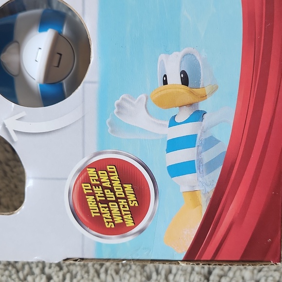 Disney | Toys | Nib Disney Junior Donald Duck Water Swimmer Pool Toy ...